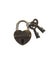 Small Heart Padlock - HomArt | French Living Room Decor & Scents