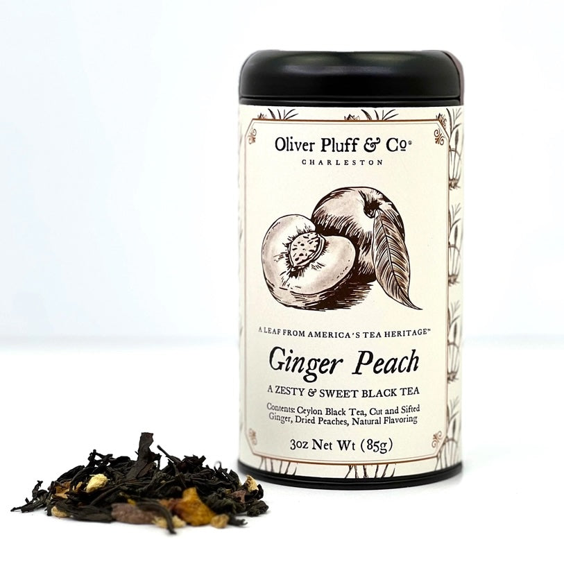 Ginger Peach Tea - Oliver Pluff | French Pantry Delights
